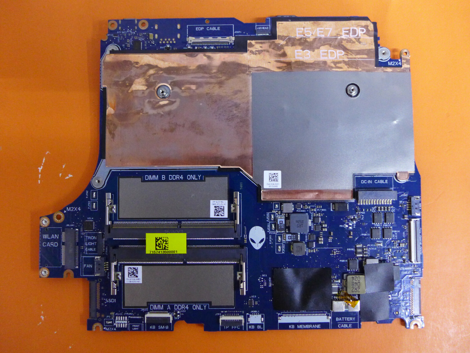 Alienware M15 R5 Laptop Motherboard Ryzen 7 5800H 16GB RAM RTX 3060 ...