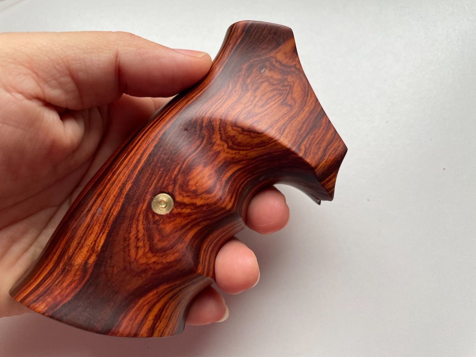 New Smooth Iron Wood Grips For Taurus TRACKER/JUDGE 17 44 415 425 450 ...