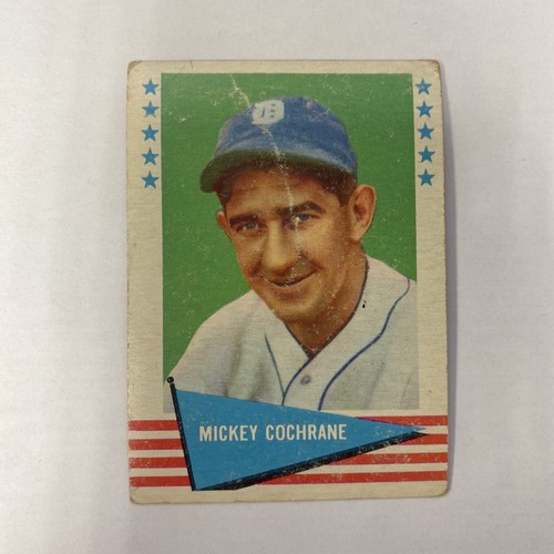 1961 Fleer Baseball Mickey Cochrane Card #15 | eBay