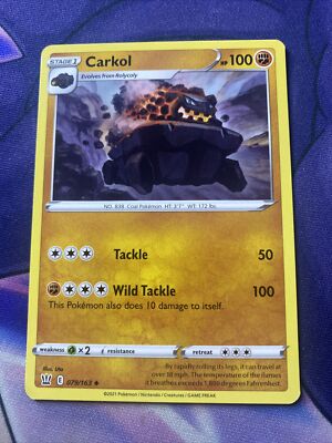 Pokemon TCG Battle Styles Carkol 079/163 | eBay