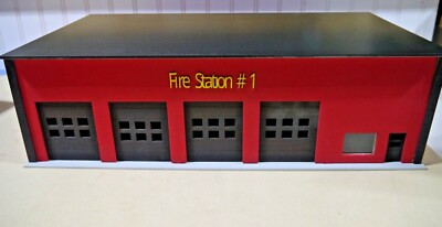1:64 Scale Custom Firehouse/Garage Finished or Unfinished Made to Order ...