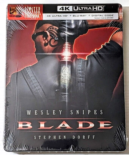 Blade Steelbook (4K Ultra HD + Blu-ray, Walmart Exclusive) Brand New | eBay
