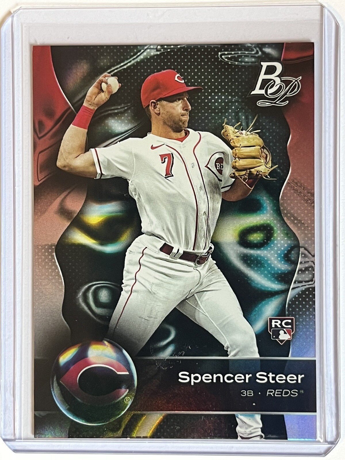 Spencer Steer 2023 Bowman Platinum Rookie Card #76 Reds RC NM/Mint | eBay