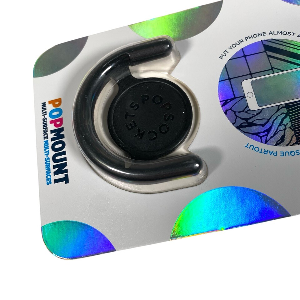 PopSockets PopMount Multi-Surface Mount PopSockets PopGrip Black NEW ...