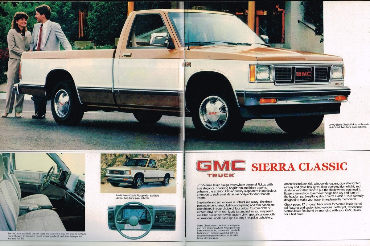 1986 Gmc 1500 Specs 1986 Gmc Sierra 1500 4x4 Features And Specs