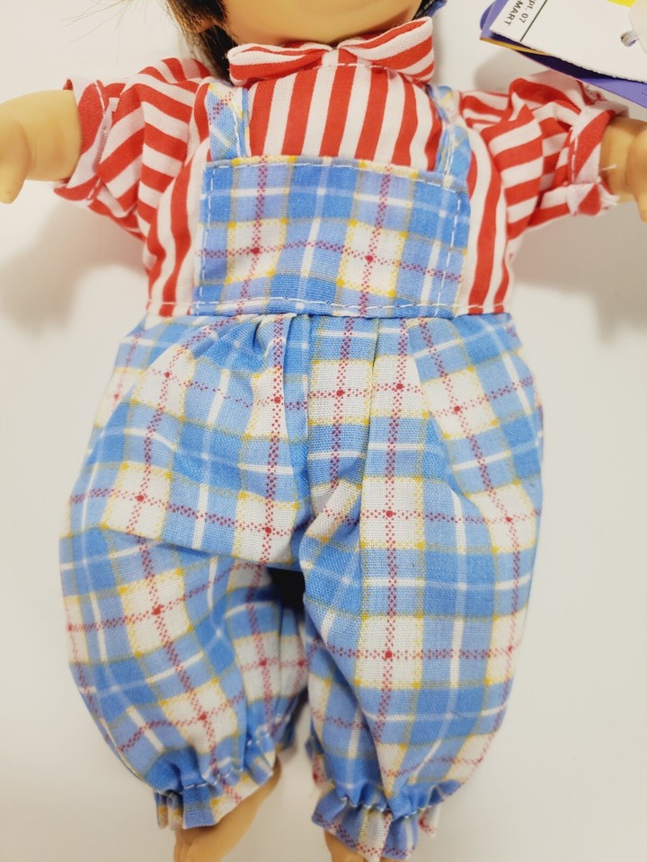 LOT 4 NEW Gi-Go GIGO Toys My Pals Bean Bag Kids Vinyl Baby Dolls 8" w ...