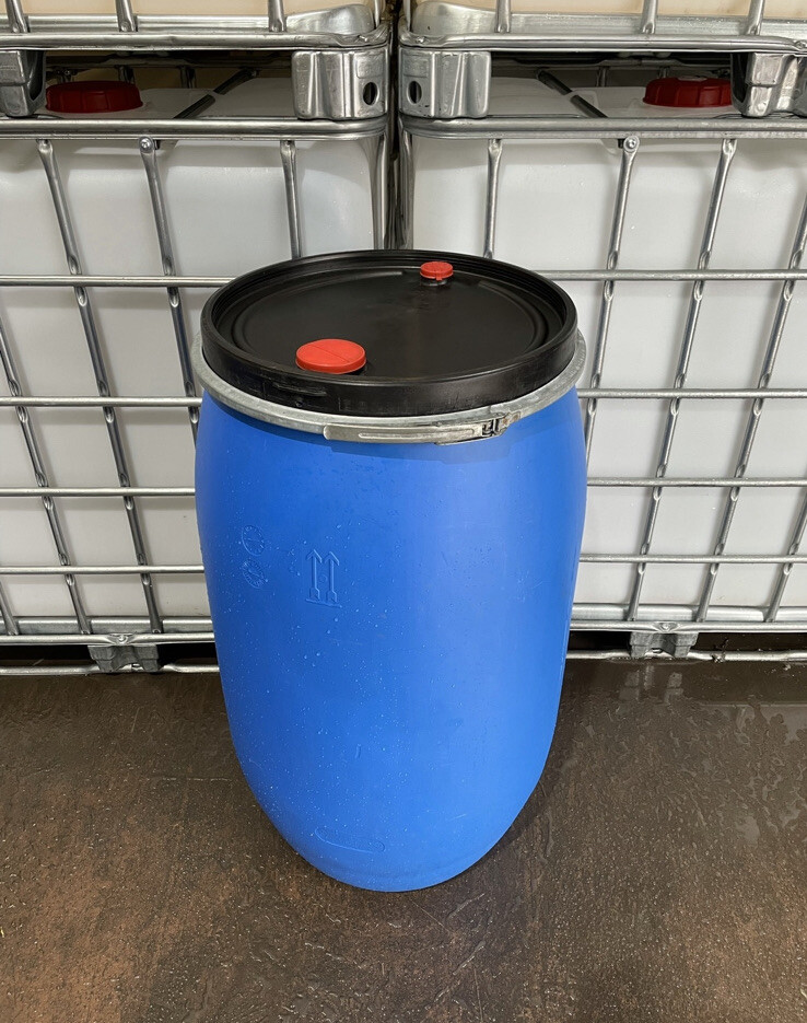 220l 150l 120l 60l 30l Plastic Open Top Barrel Drum Shipping Storage ...