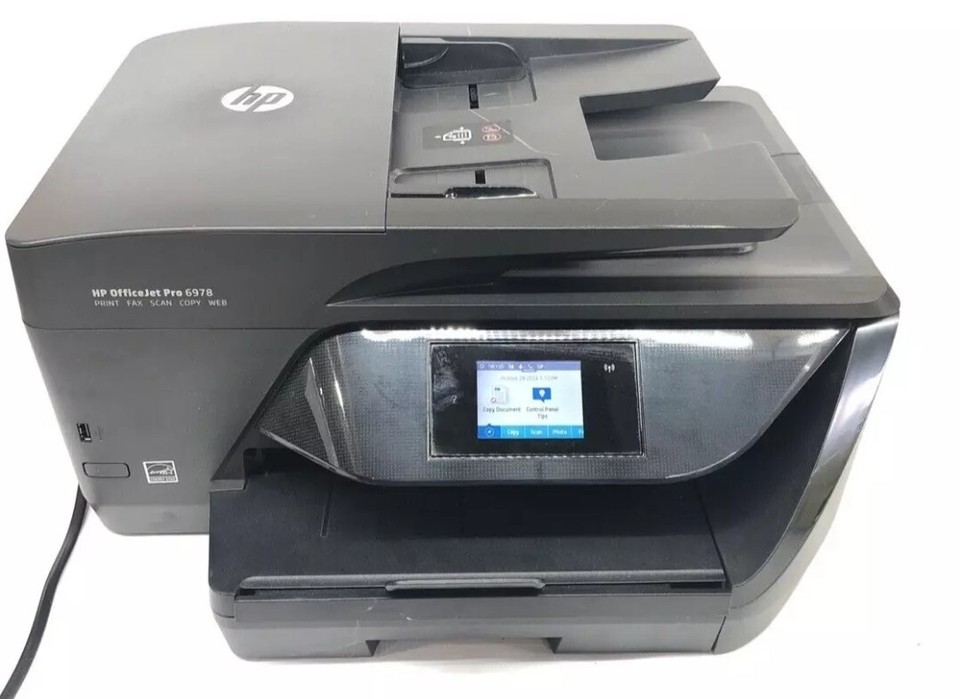 HP OfficeJet PRO 6978 All-In-One Wireless Inkjet Color Printer Copy ...