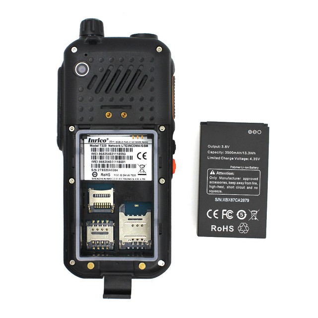 INRICO T320 Android Mobile Network Radio POC Walkie Talkie for sale ...