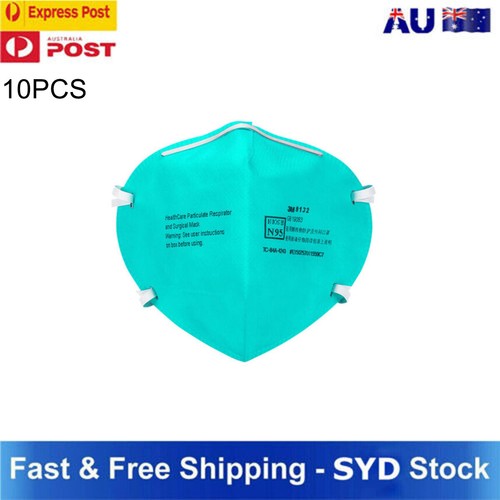 10PCS 3M 9132 Niosh N95 Medical Mask Individual Pack Healthcare ...