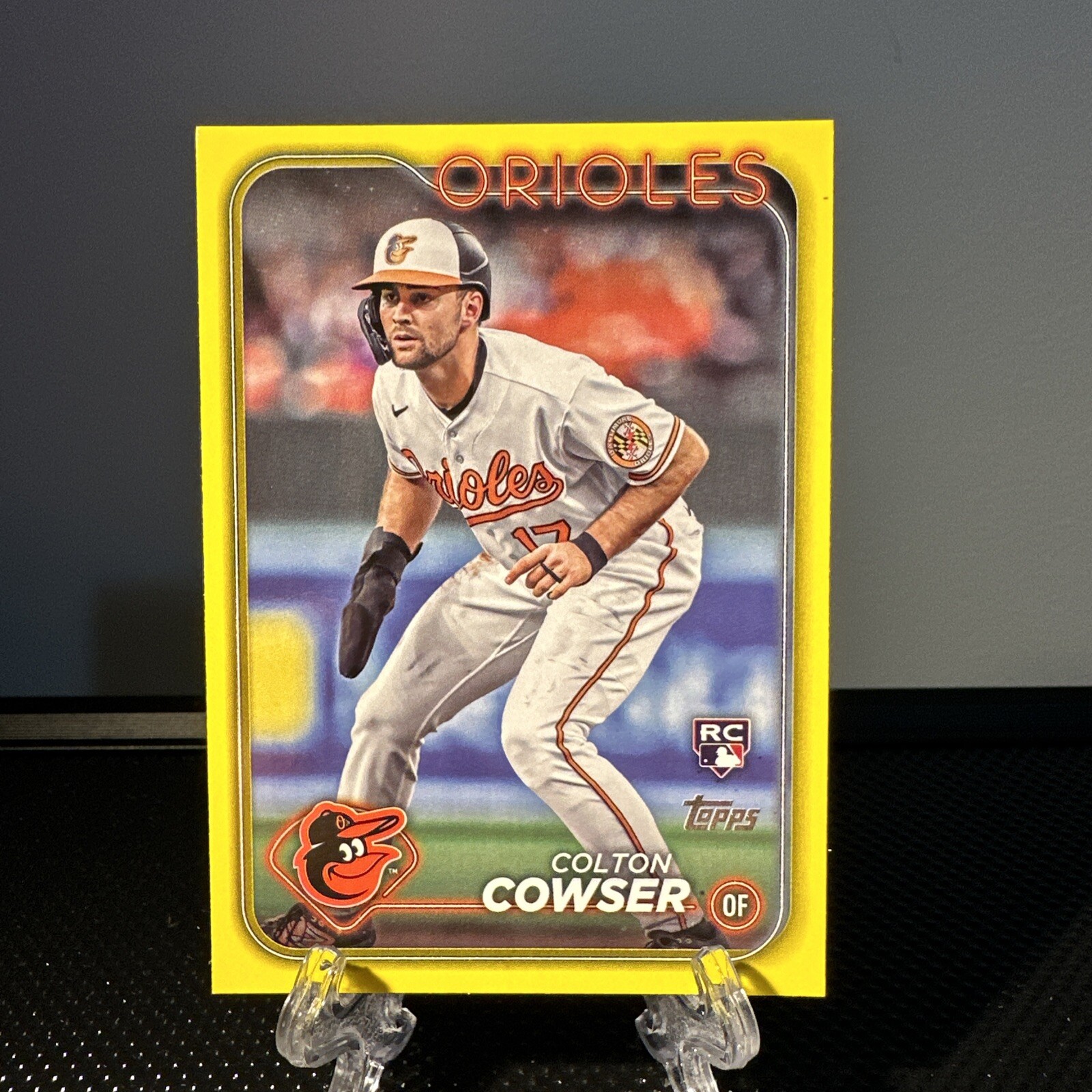 2024 Topps Series 1 - Yellow - Colton Cowser - Orioles | eBay