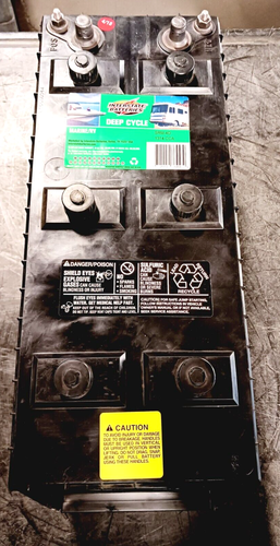 INTERSTATE BATTERIES SRM-4D 1314-CCA MARINE/RV DEEP CYCLE BATTERY | eBay