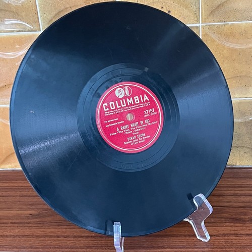 Dinah Shore A Rainy Night In Rio Through A Thousand Dreams 78rpm ...