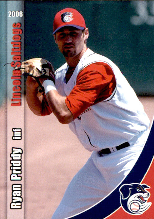 2006 Lincoln Saltdogs Grandstand #23 Ryan Priddy Loveland Colorado ...