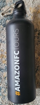 2020 AMAZON FC TOURS METAL SPORTS Black WATER BOTTLE 24oz USED | eBay