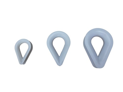 Nylon Rope Thimble Eye - Hard Eye - 5mm - 6mm - 8mm - 10mm 12mm -16mm ...