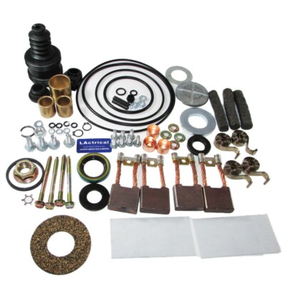STARTER REPAIR KIT SET FOR DELCO 37MT BUSHING BRUSHES ORING W NO SHUNT ...