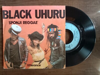 Black Uhuru Sponji Reggae 45t 1981 | eBay