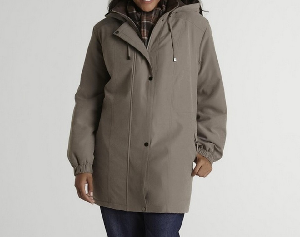 FS limited Women's Winter parka hood scarf coat jacket plus tag 2X&fit ...