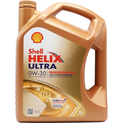 Shell Helix Ultra Professional AJ-L 0W-30 0W30 Fully Synthetic Engine ...
