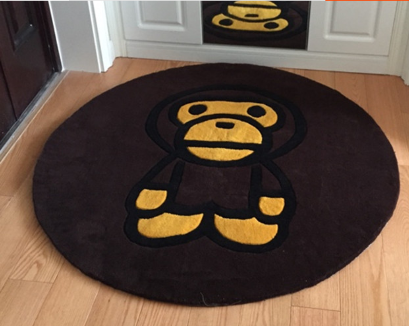 NEW Bathing Ape Bape Baby Milo heavy big thick area carpet rug mat FREE ...