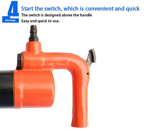 Industrial Powerful Air Shovel Handheld Small Rust Remover Pneumatic ...