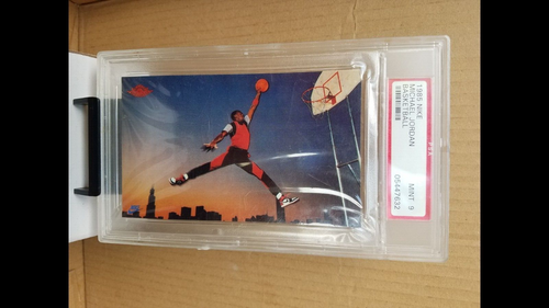 RARE! 1985 Nike Michael Jordan Promo Rookie! PSA 9! | eBay
