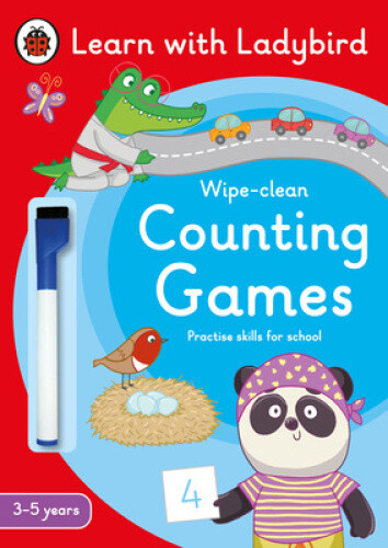 Counting Games: A Learn with Ladybird Wipe-clean Activity Book (3-5 ...