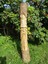 Fair Trade Hand Carved Wooden Green Man Half Tree Trunk Stump Log ...