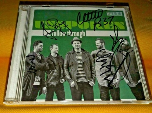 Follow Through * by Unspoken - AUTOGRAPHED CD (FOR ALL THE MEMBERS ...