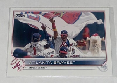 2022 Topps #164 ATLANTA BRAVES TC MLB BRAVES TEAM CARD ALLSTAR OZZIE ...