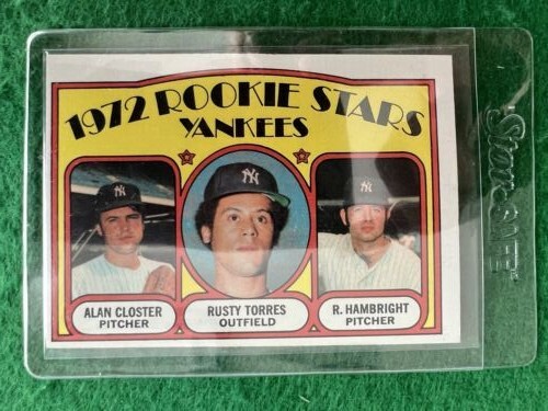 1972 Topps Baseball Card# 124 Yankees Rookie Stars EX | eBay