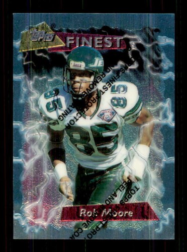 1995 Topps Finest #17 Rob Moore NY Jets 238121 | eBay