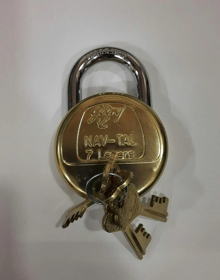 Godrej Locks NAV-TAL Key Lock with keys (Brown) | eBay