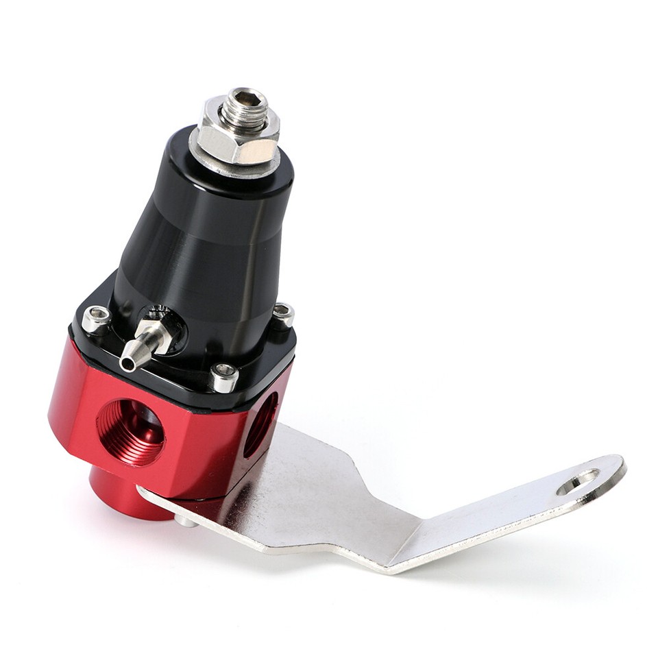 Inline Fuel Pressure Regulator Adjustable FPR 3-65PSI 3/8'' IN/OUT ...