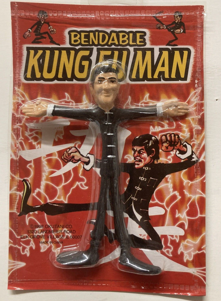 Bendable Bruce Lee Figure Bendable Knock Off Kung FU Man 1998 | eBay