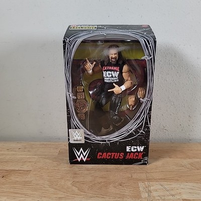 WWE ELITE RINGSIDE EXCLUSIVE ECW CACTUS JACK MATTEL WRESTLING FIGURE ...