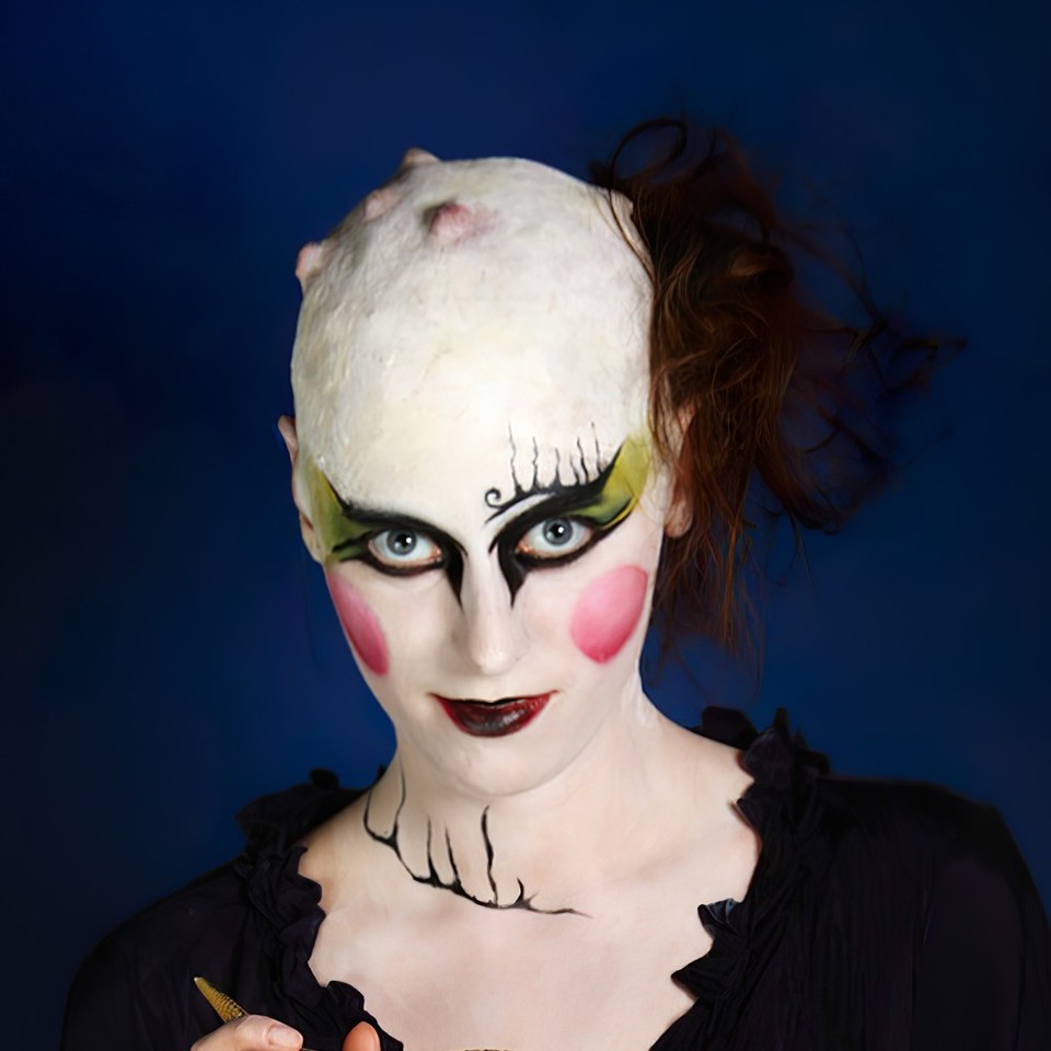 2 Pcs Costume Accessory Bald Caps for Adults Wig Mannequin Make up ...