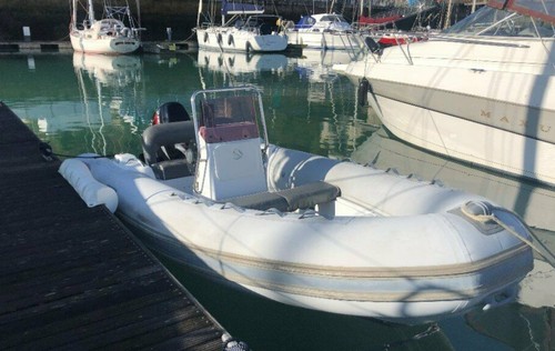 Searib 470 Rib with 50 HP Suzuki outboard & Snipe Trailer | eBay UK