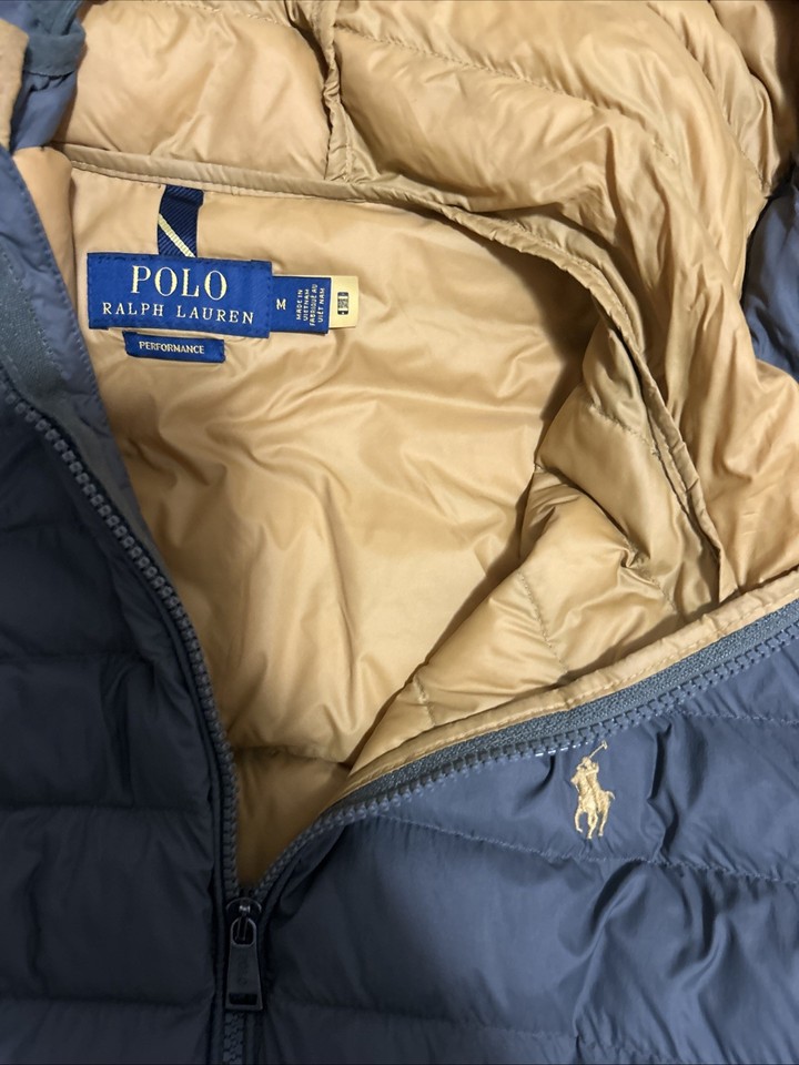 Polo ralph lauren Mens The Colden Packable Hooded Jacket Green Size M ...