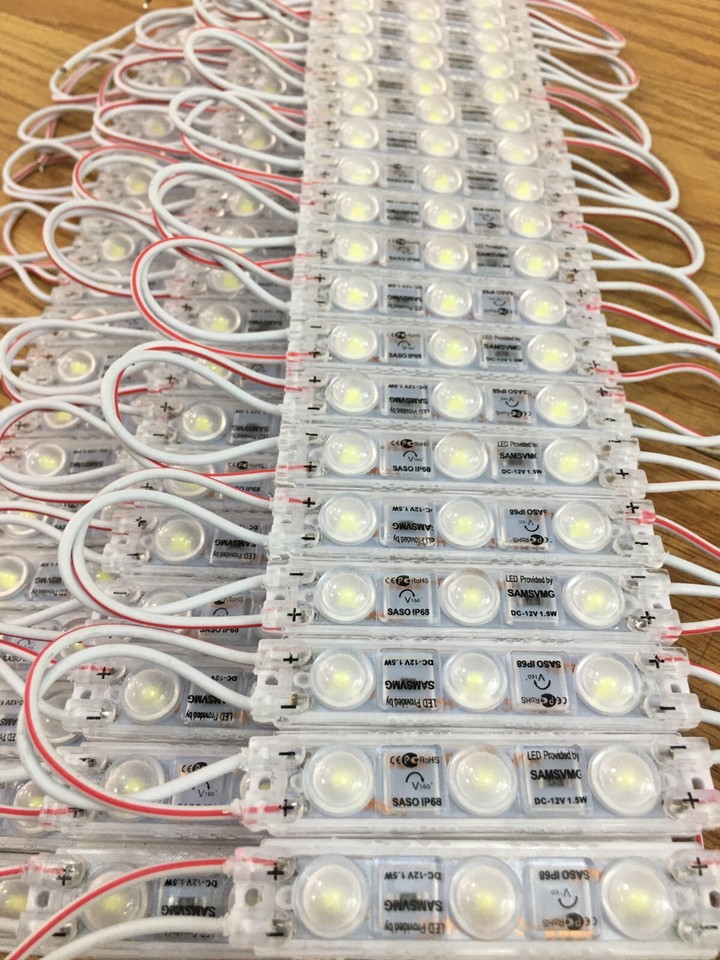 Super bright IP66 Waterproof 1.5W SMD White/Red LED Module Light Lamp ...