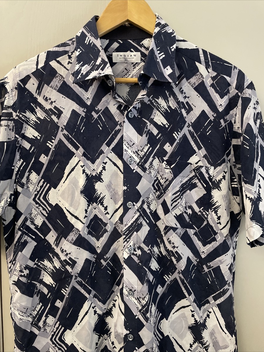Indian Shirt Pattern Shirts Digital Print Ethnic Wear For Men: Buy