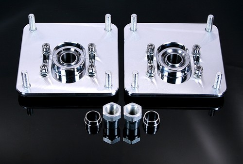 RX7 86-91 FC3 FC3S Turbo Billet Adjustable Front Camber Plates Kit For ...
