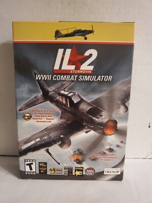 IL-2 Sturmovik WWII Combat Simulator, Simulation Game (Ubisoft, 2001 ...