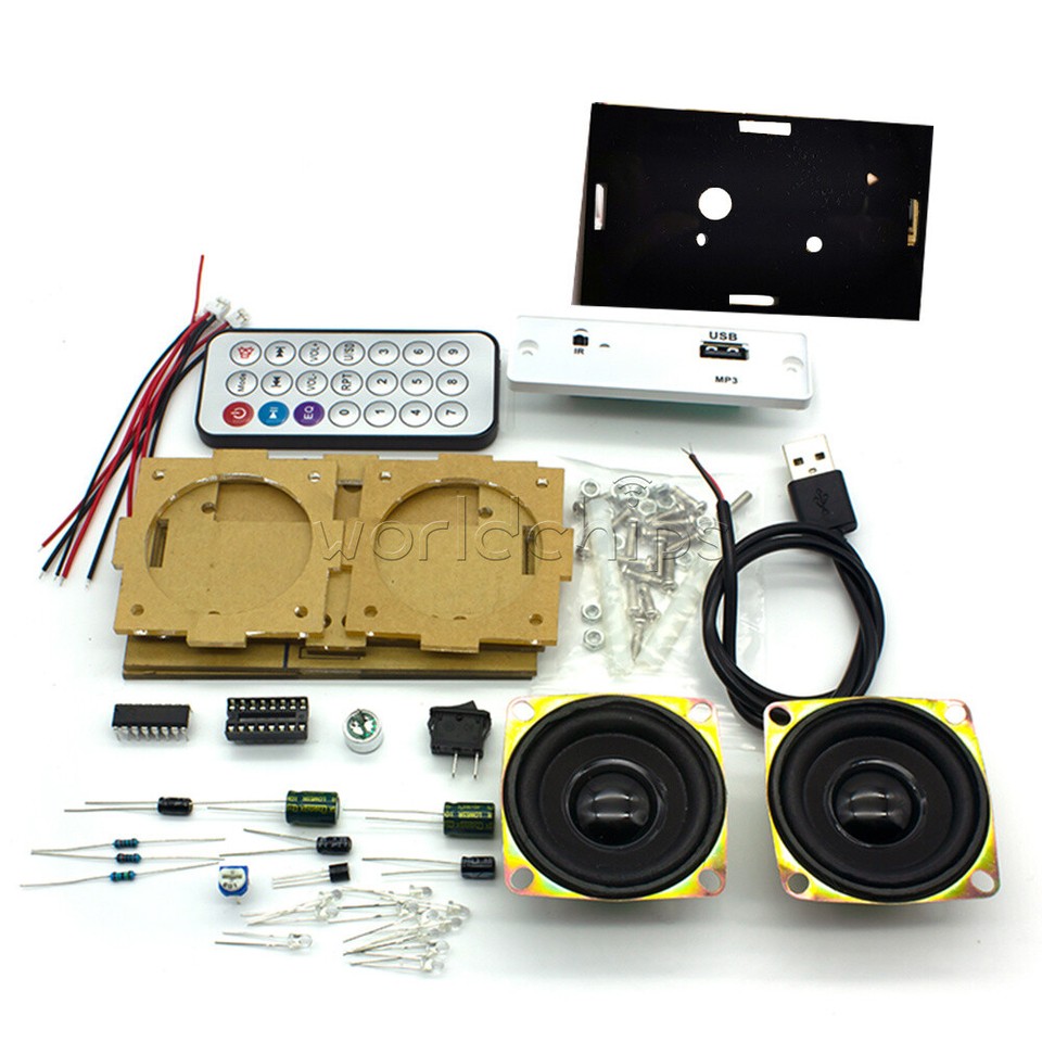 DIY Bluetooth Speaker Kit Assembly Component for Electronics Project ...