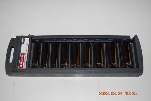 Craftsman 9-PC 3/8" Drive 12-pt Metric Deep Socket Set With Case | eBay