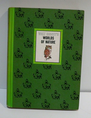 Vintage Walt Disney's Worlds of Nature Book 1965 Golden Press Animal ...