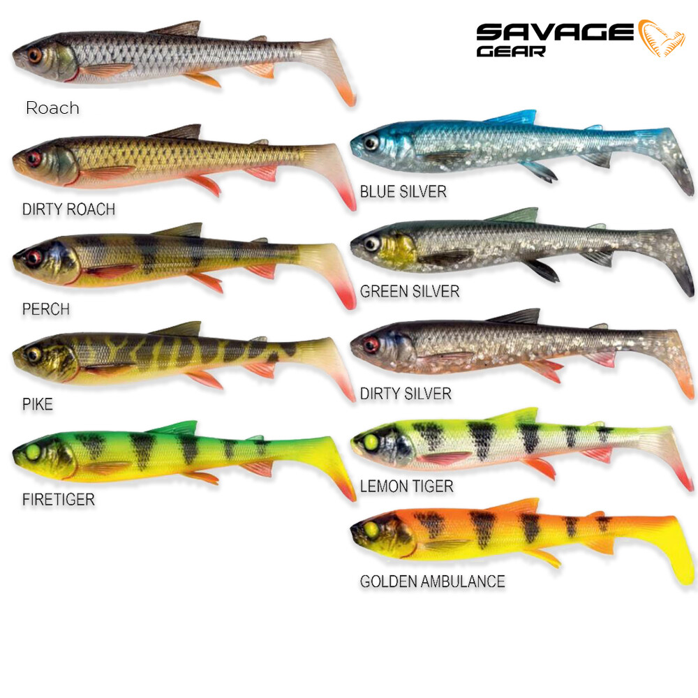 Savage Gear 3D Whitefish Shad - Predator Fishing Lure - NEW | eBay UK
