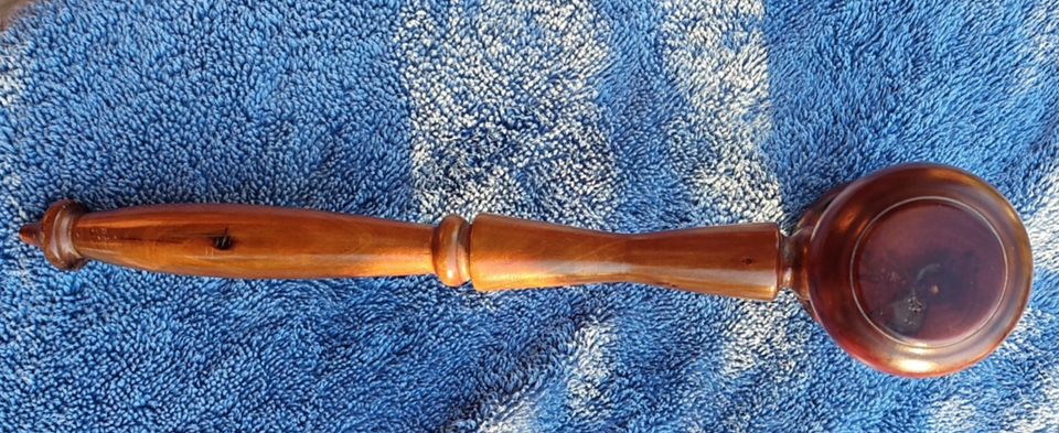 Vintage Masonic Gavel W/Sound Block Personalized Worshipful Master ...