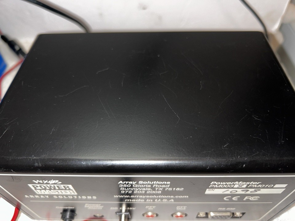 Array Solutions Powermaster Digital RF Power/ SWR meter HF Ham Radio ...